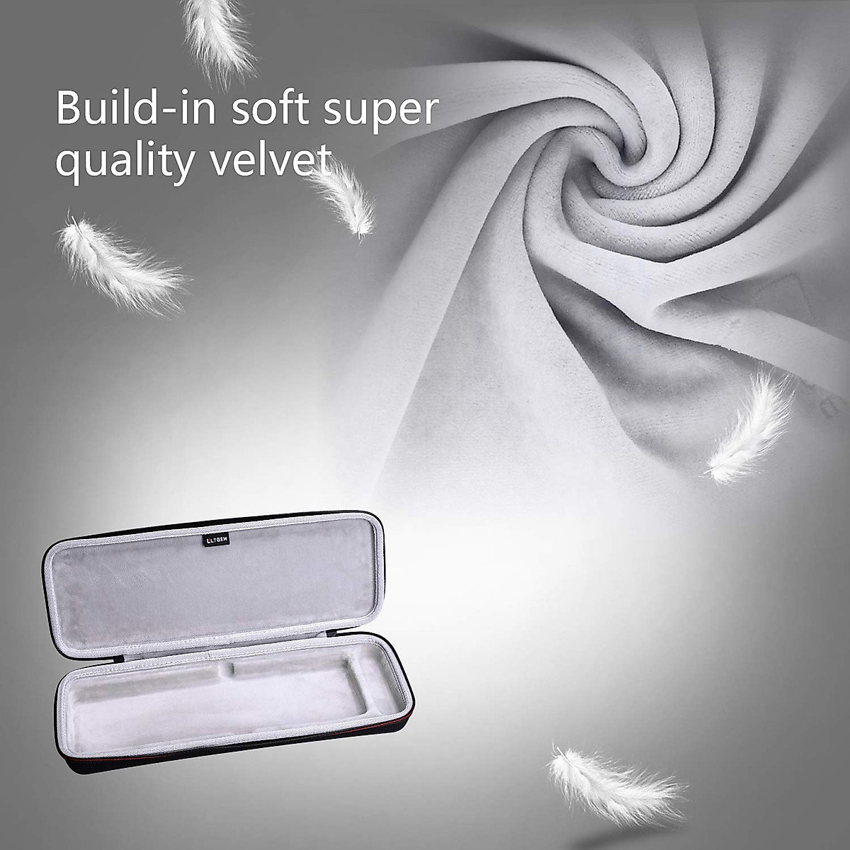 LTGEM DJ Controller Case for Hercules Compact DJ DJControl Starlight - Hard Storage Travel Protective Carrying Bag