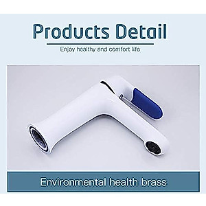 Kitchen Taps Bathroom Basin Sink Faucet Deck Mounted Bath Tap Cold and Hot Water Mixer Multi Color Handle Cover