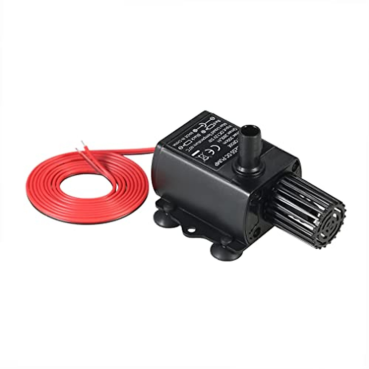 Water Pump Aquarium, Submersible Water Pump, DC 12V 5W, Mini quiet Pump for Pond Aquarium Fish Tank, 280L/H, Lift 300cm