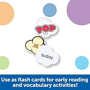 Learning Resources Pop For Sight Words Game,Vocabulary/Literacy Game, 92 Cards, Ages 5+