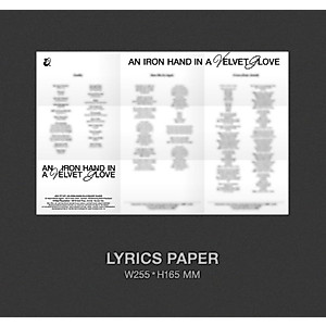 JINI An Iron Hand In A Velvet Glove 1st EP Album PLVE Ver (VELVET GLOVE)