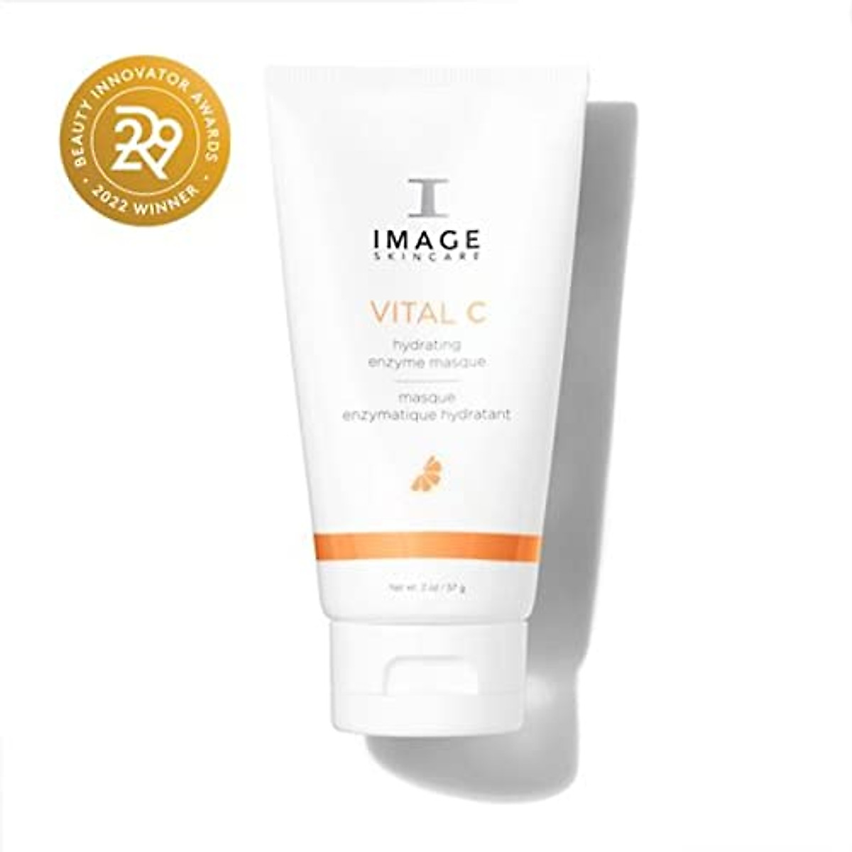 IMAGE Skincare, VITAL C Hydrating Enzyme Masque, Brightening Facial Mask with Vitamin C and Hyaluronic Acid, 2 oz