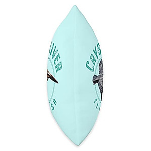 Crystal River FL Gear Crystal River Florida Pelican Design Throw Pillow, 18x18, Multicolor