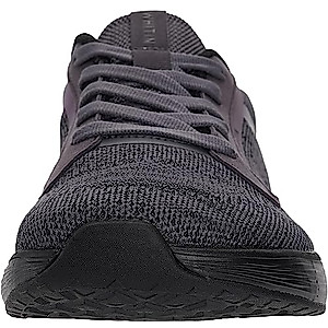 WHITIN Men's Wide Width Toe Box Road Running Size 11 11.5 Tennis Sports Breathable Indoor Lightweight Gym Rubber Non Slip Cushioned Grey 45