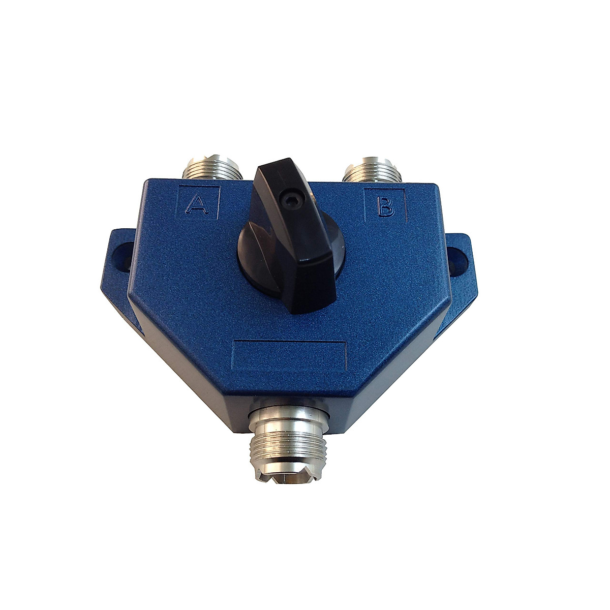 Anteenna TW-102BLUE 2 Position Coaxial Switch for 144/440MHz HAM CB or HF/VHF/UHF Radio UHF Female (SO-239) Connector Plated NI