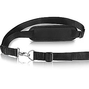 Adjustable Trimmer Shoulder Strap Universal Replacement Blower Strap Black Weed Trimmer Strap Garden Lawn Mower Strap for Weeder Leaf Blower, Multi Head System, Weeder Clearance