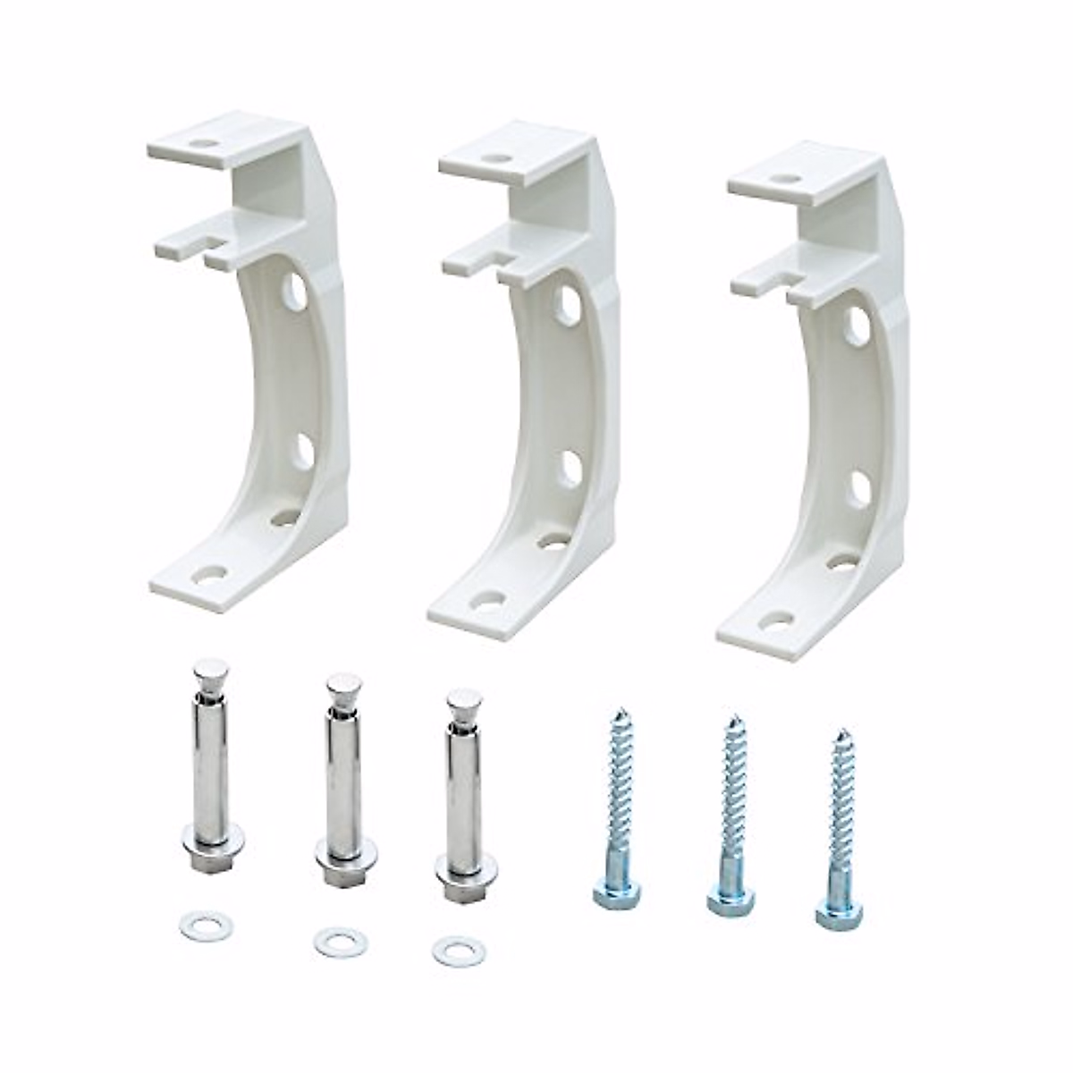 Diensweek Patio Awning Retractable 12'x10', Fully Assembled Manual Commercial Grade - Quality 100% 280G Ployester Window Door Sunshade Shelter - Deck Canopy Balcony P100 Series (Green/White Stripes)