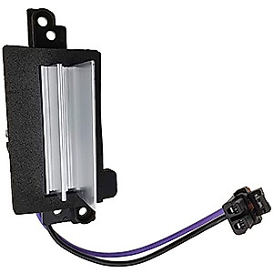 HVAC Blower Motor Control Module Resistor 4P1516 15-80567 Compatible With Chevy Silverado Trailblazer Cadillac Escalade GMC Envoy Sierra Buick Rainier AC Controls