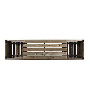 Christopher Knight Home Elina Planter Bench, Gray