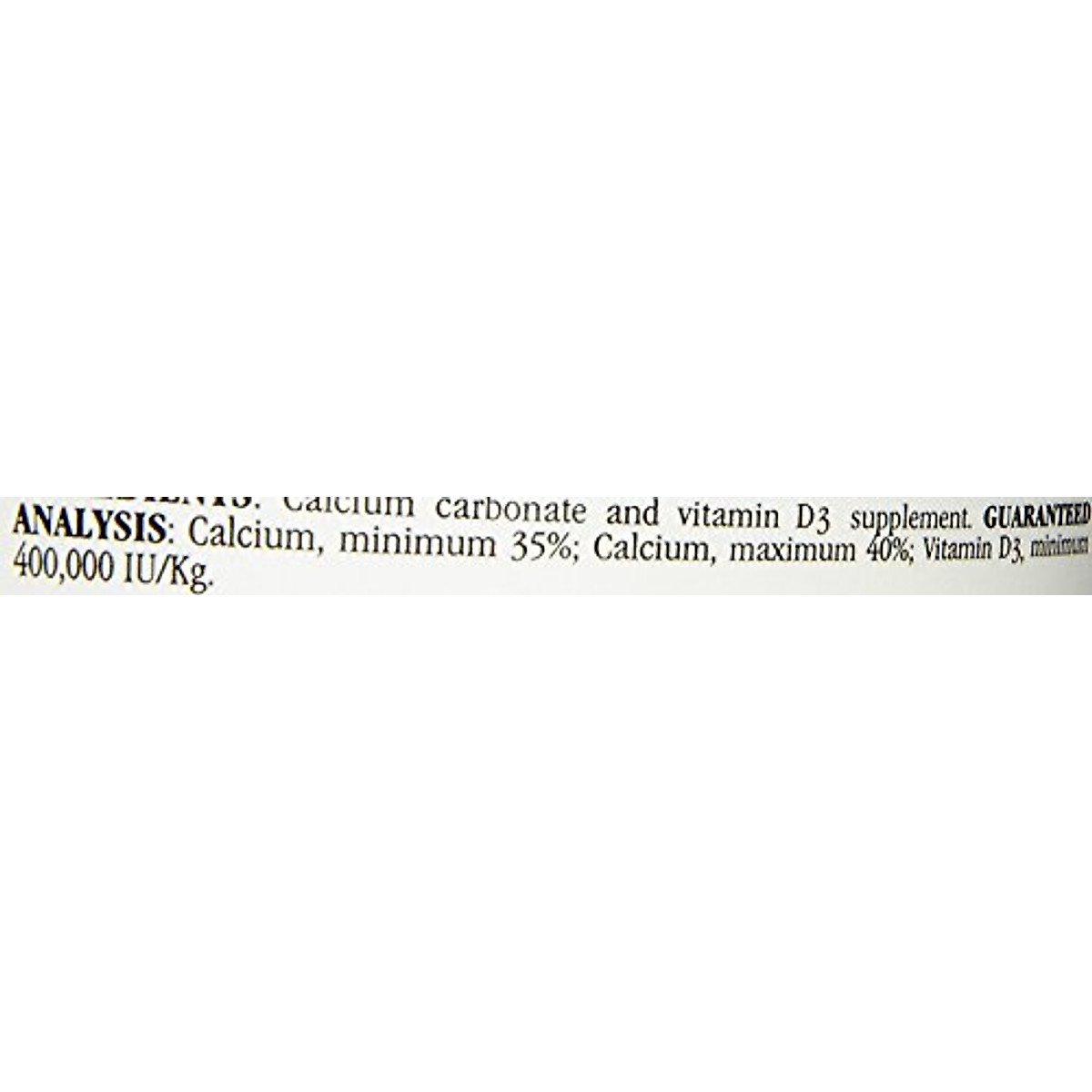 Rep-Cal 52296 Phosphorous-Free Calcium Fine Powder Reptile/Amphibian Supplement with Vitamin D3, 5 oz