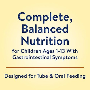 PediaSure Peptide 1.0 Cal, Peptide-Based Formula, Sole-Source Nutrition Drink for Tube Feeding or Oral Nutrition, Unflavored, 8-fl-oz Bottle, Pack of 24