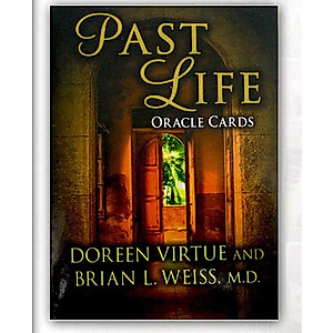 YCRMAN NC Tarot Cards, 44Pcs Board Game Card Past Life Oracle Card Life Purpose Oracle Cards Divination Fortune Telling Game Card Set for Family Friends Party