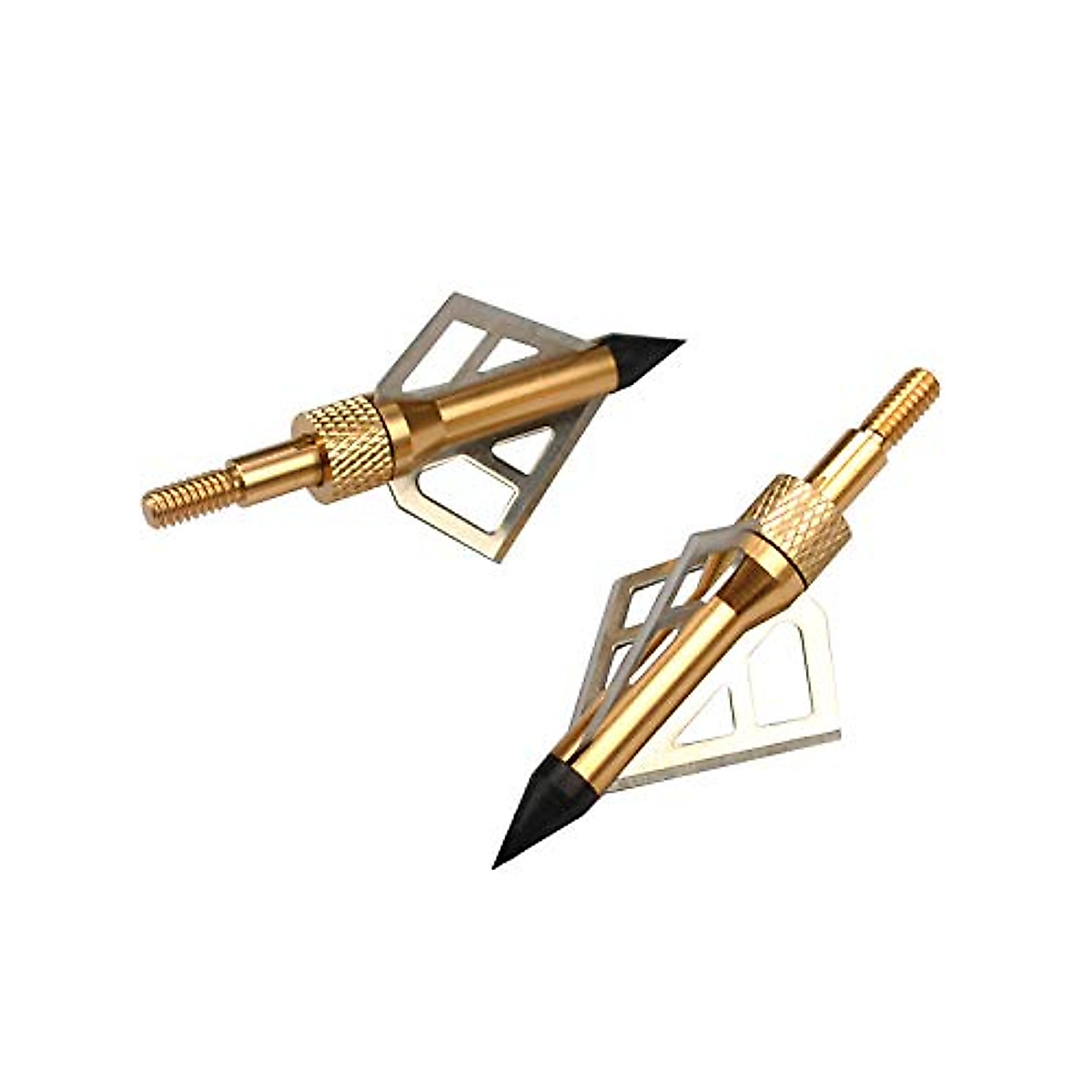 Crossbow Broadheads 100 Grain 12 Pack Archery Hunting 3 Blades Sharp Compound Recurve Bow Arrow Heads
