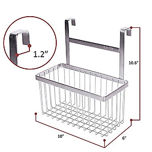 LUANT Bathroom Over the Door Shower Caddy for Shampoo, Conditioner, Soap