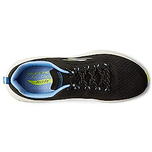 Skechers Max Cushioning Arch Fit Air Black/Blue 8.5 B (M)