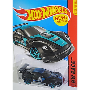 Hot Wheels 2015 HW Race, Aston Martin Vantage GT3 149/250, Black