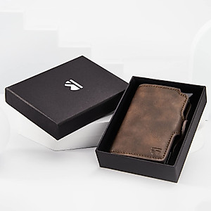 BEWMER 1 Shielded Credit Card Wallet for Men & Women | Men’s Slim Wallet | Document & Credit Card Holder for Men | Minimalist Mens Wallet with Rfid Protection & Carbon Fiber Money Clip