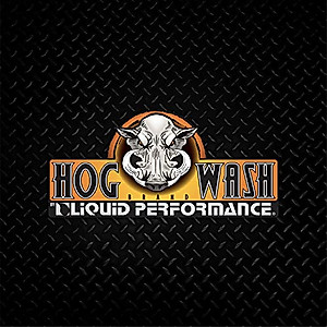 Hog Wash Spray Cleaner and Motorcycle Polish - 12 oz - Small Batch Detailer for Bikes and Cars - Removes Dirt and Grime on Painted Surfaces, Chrome, and Fiberglass - Made in Rocky Mount, VA