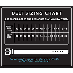 Timberland Men's 35mm Classic Buckle Jean Leather Belts, Dark Brown, 40