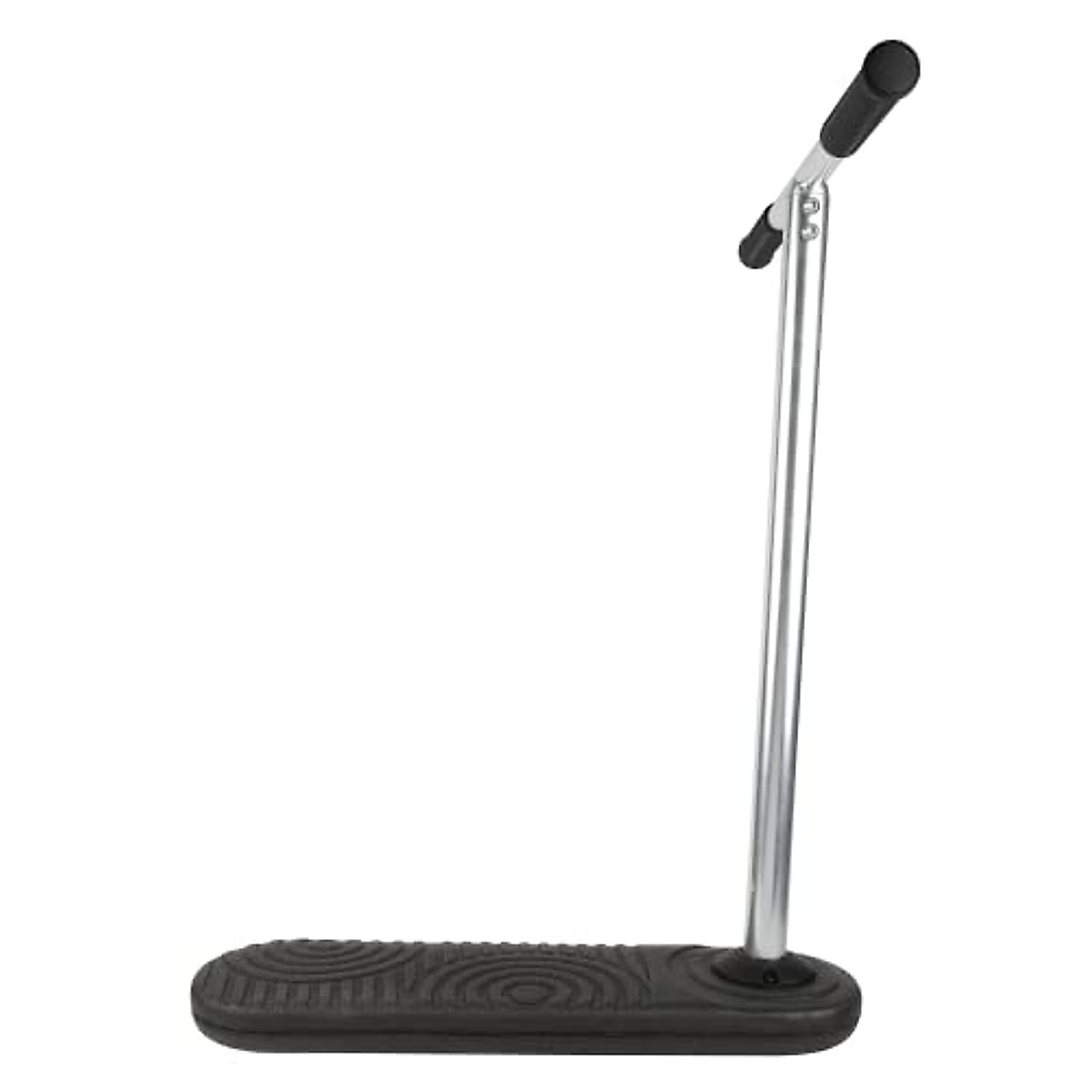 Junior Trainer Stunt Board Scooter - 360 Degree Spinning Base and T-Bar Rotation, Sturdy Base for Practicing Tricks (Black)