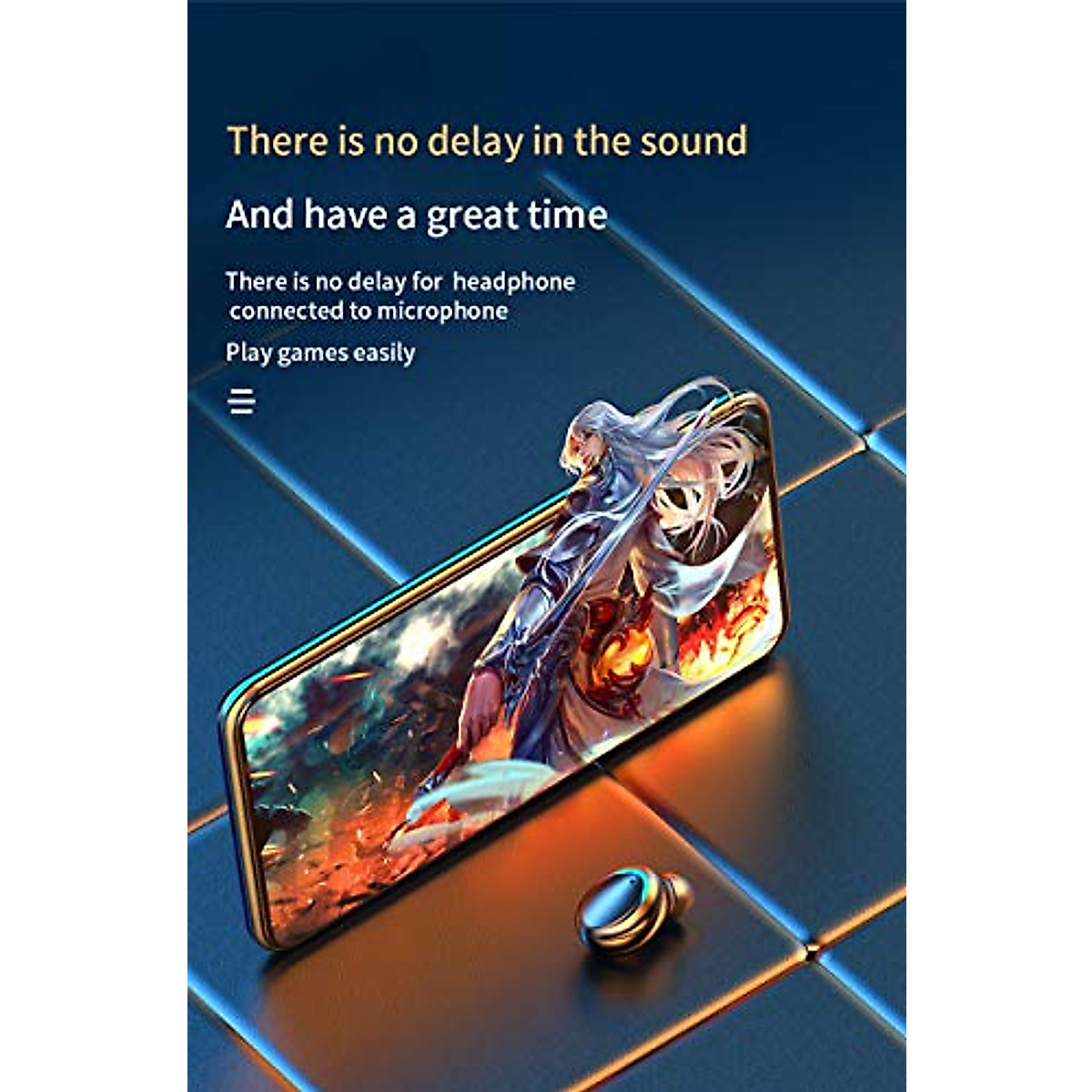 OZJONGK Bluetooth Earphone with LED Display Wireless Earphones with Mic IPX8 Waterproof TWS Bluetooth 5 0 Headsets 1200mAh Charging Case Hi FI Deep Bass Stereo Sound Touch Control