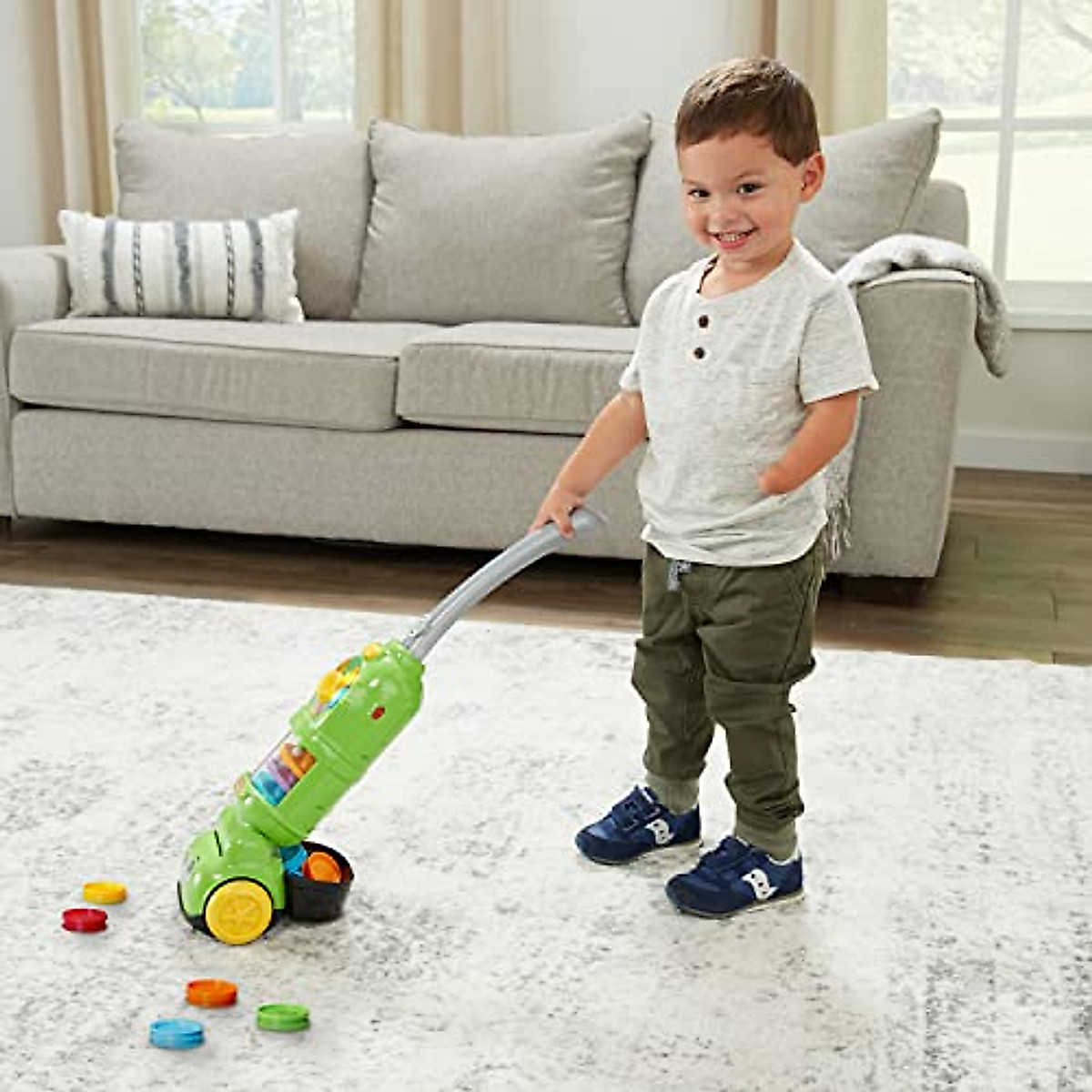 Leapfrog Pick Up and Count Vacuum, Green