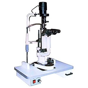 Slit Light Halogen Bio-Microscope 2 Step HAAG Streit Type with Desktop and Accessories