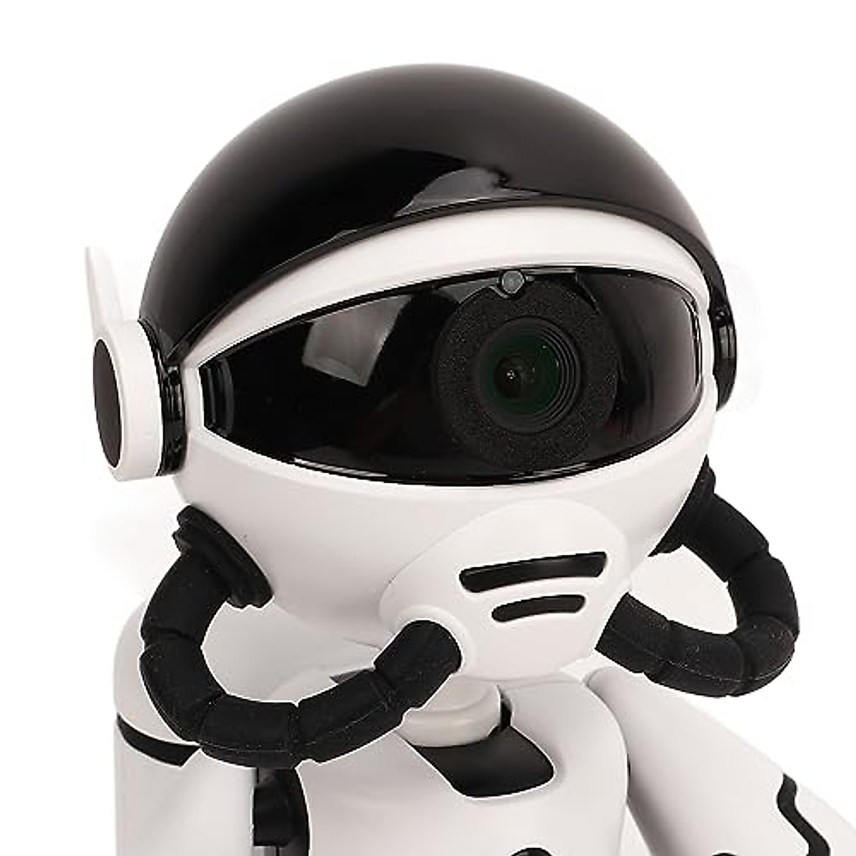 Robot Cameras for Home Security, 1080P Pan Tilt Camera with Phone App, Night Vision, Motion Detection, Auto Tracking, 24 Hour Security Guard, Large Capacity Battery, Powerful Lens