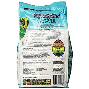 Pretty Bird International Bpb73116 2-Pound Daily Select Premium Bird Food, Small