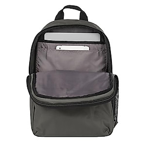 WOLVERINE Lightweight, Water Resistant Rugged Laptop Backpack for Travel or Work, Slimline-Gunmetal, 27L