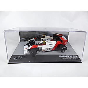 OPO 10 - Altaya 1:43 - Formula 1 - McLaren MP4 / 4# 12 Ayrton Senna Winner San Marino GP F1 1988 (689)