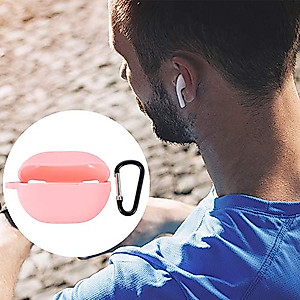 Gatuida ser of 2 Silicone Earbuds Case small earphone case Earphone Case cover for earphone Clear Earphone