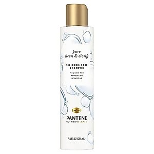 Pantene Pro-V Nutrient Blends Pure Clean & Clarify Shampoo, Silicone and Fragrance Free, 9.6 fl oz