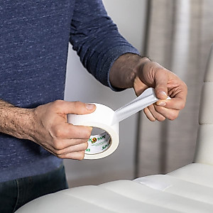 Duck Color Duct Tape 3-Pack, 1.88 Inches x 30 Yards, 90 Yards Total, 3-Roll Pack, White, 3 Piece (242912)