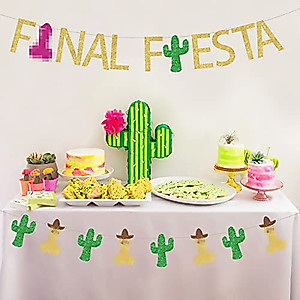 Fiesta Bachelorette Party Banner, Funny Cactus Garland for Mexican Bridal Shower Decorations, Cactus Engagement, Wedding Supplies