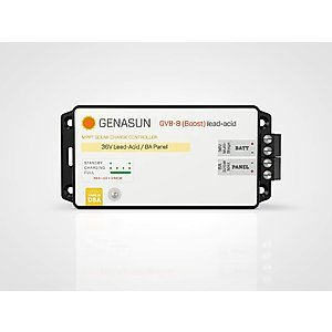 Genasun GVB-8-Pb-36V, 8 A (Input) 325 W Solar Panel, Voltage Boosting MPPT Solar Charge Controller for 36 V Lead-Acid Battery