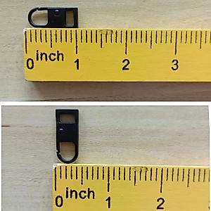 Zipper Pull Tab Replacement Metal Zipper Handle Mend Fixer for Suitcases Luggage Jacket Backpacks Coat Boots