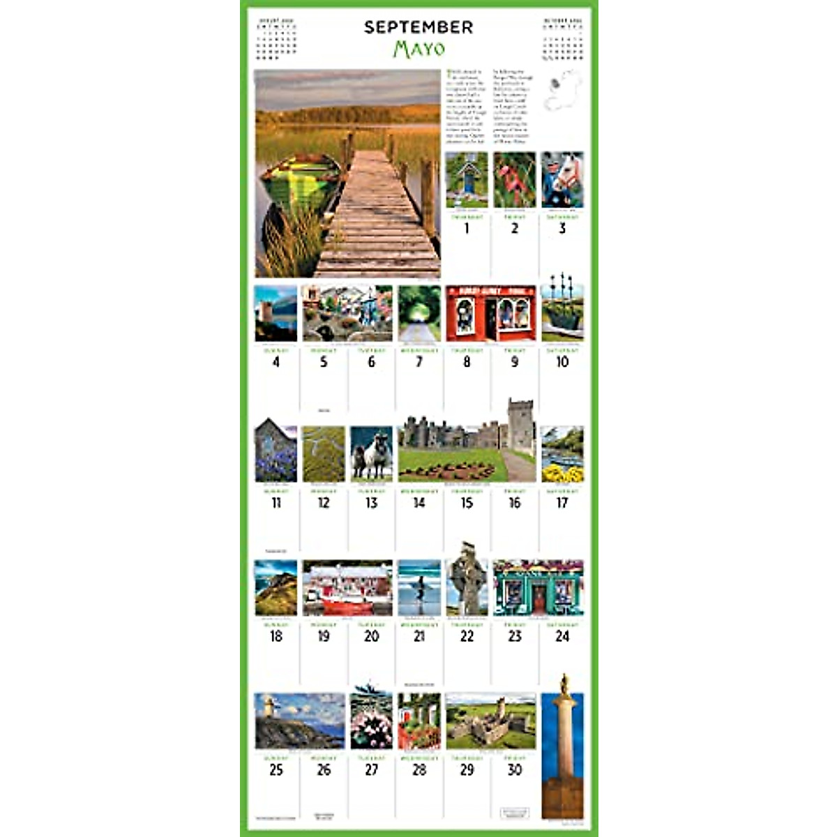 365 Days in Ireland Picture-A-Day Wall Calendar 2022: A Tour of Ireland by Photograph that Lasts a Year