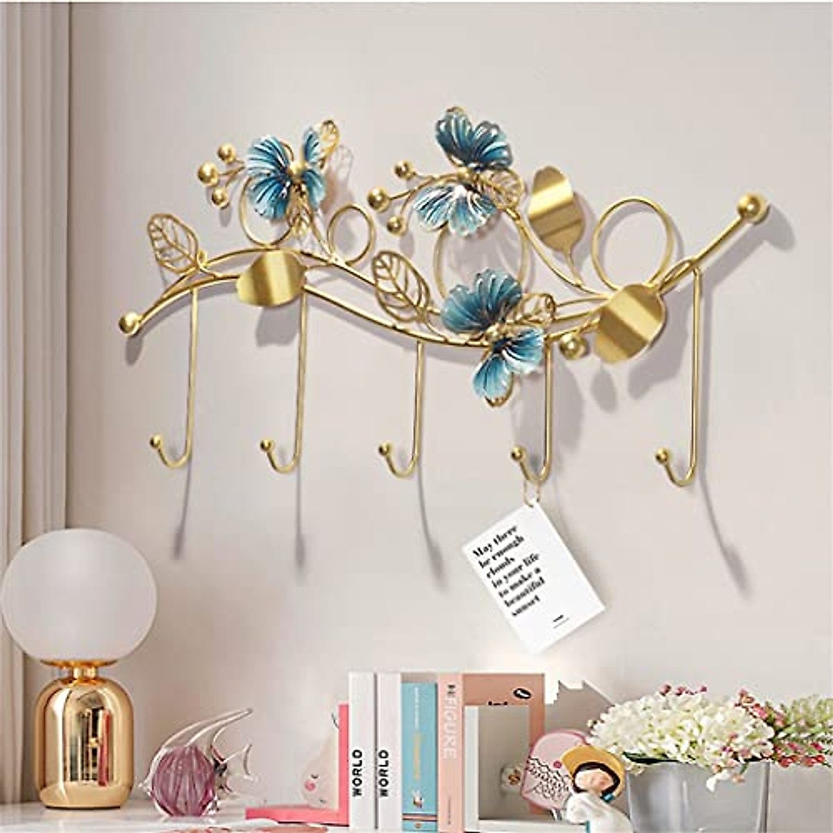 BBSJ Wall Decoration Coat Hook Wall Hanging Porch Wall Key Into The Door Behind The Coat Hook Wall Hook