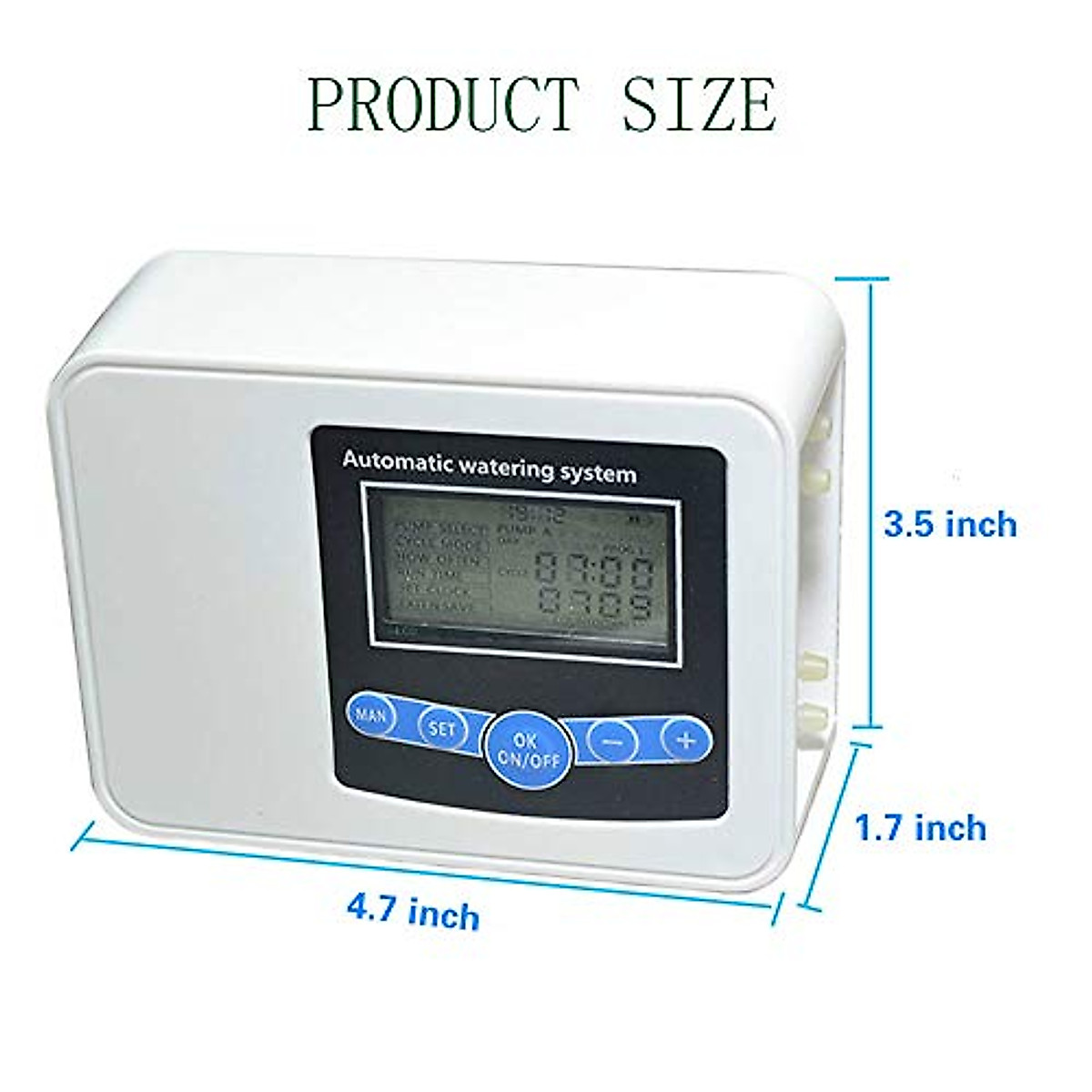 Automatic Watering System, 2020 Upgrade Solar Garden Automatic Watering Device Outdoor Plants Self Drip Irrigation Solar Energy Charging Timer System Potted Plant Drip Irrigation for Potted Plants