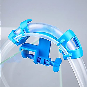 LEILIN Fish tank water change fixing frame, aquarium water pipe link fixing frame, water pipe hose bracket, suction pipe fixing clip-oxygen pipe