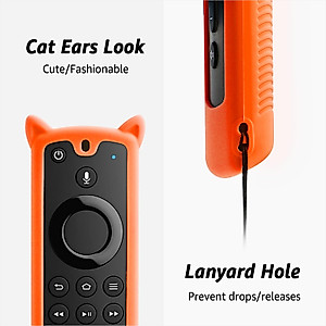 Wevove [3 Pack] Silicone Remote 3rd gen Cover with Lanyard, Anti-Slip Soft Silicone Protective Controller Case (Only Purple Glow in The Dark)