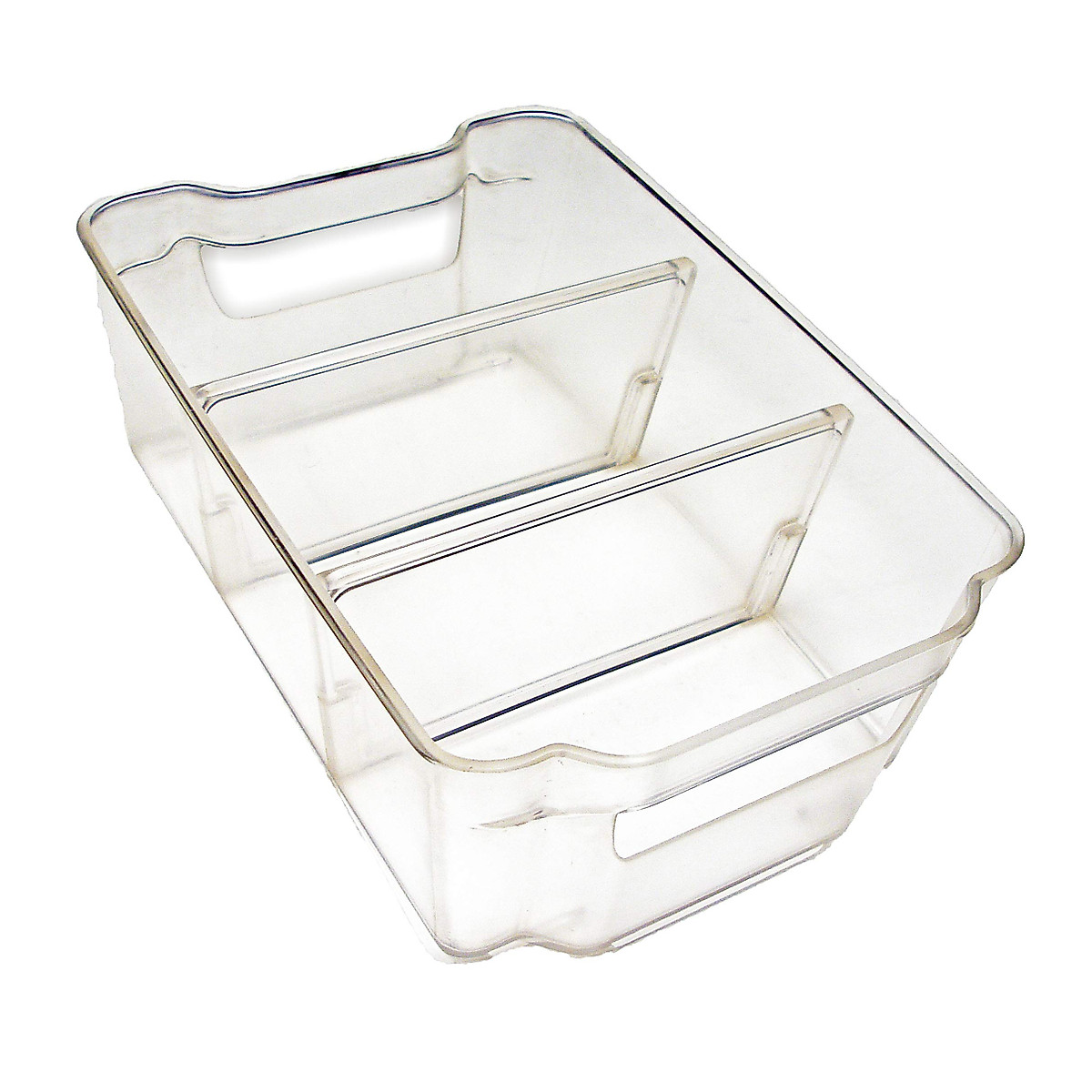 Dial Industries, Inc B664FN Food Storage Tray, 7" x 10.75" x 3.75", Clear