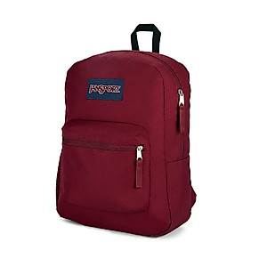 JanSport Cross Town Backpack, Russet Red, One Size