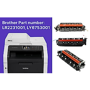LY6753001 LR2231001 Fuser Fixing Unit for Brother MFC-9340CDW HL3140CW HL3170 MFC9130CW 9340CDW MFC-9130CW, MFC-9140cdn, MFC-9330CDW, MFC-9340CDW HL-3150cdw, HL-3170CDW, DCP-9020cdw