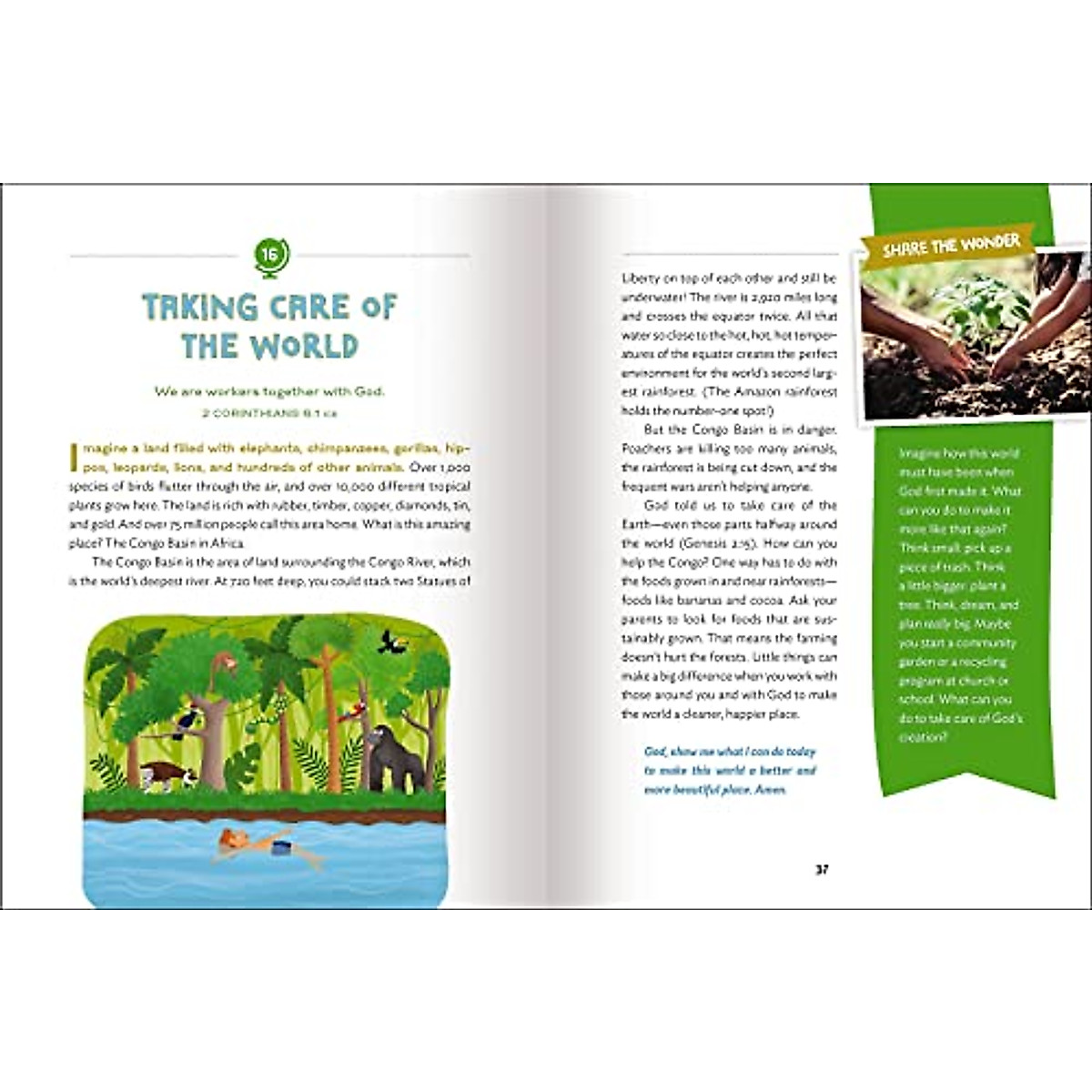 The Wonder of Creation: 100 More Devotions About God and Science (Indescribable Kids)