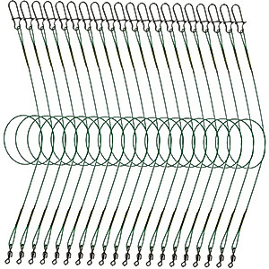 75 Pcs Fishing Leader line Metal snap Buttons Metal Snaps swivels Fishing Tackle Saltwater Fishing Fish Leaders Salt Water Fishing and Tackle Fishing Lines Fishing Leading Lines INOOMP