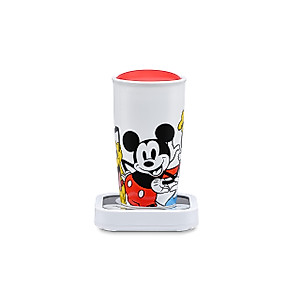 Mickey & Friends Glass Top Mug Warmer with 16 Ounce Mug