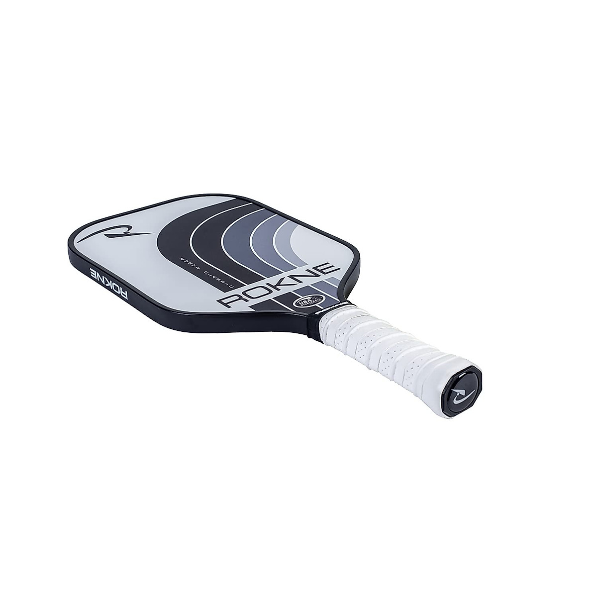 ROKNE Curve Classic Pickleball Paddle | USAPA Approved Fiberglass Pickleball Paddles | Elevate Your Game with Precision Engineering & Comfort | ProGrit Texture for Max Spin & Power | Paddle