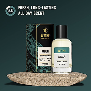 Wythe Inspired by Creed Aventus for Men 1.7oz - Long Lasting All Day Cologne - Made in USA with Clean Ingredients Italian Bergamot & Oakmoss - Fresh, Citrusy, and Modern Fragrance